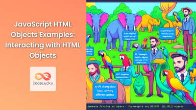 JavaScript HTML DOM Examples: Demonstrations of DOM Manipulation ...