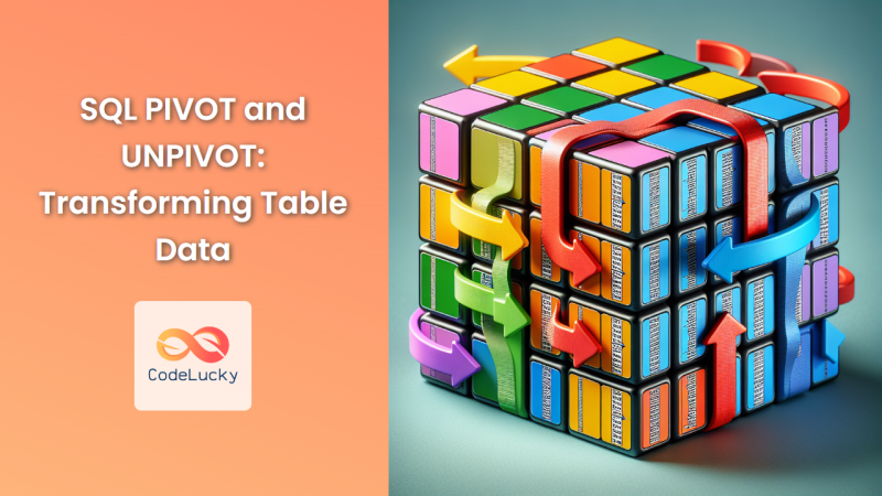 SQL PIVOT and UNPIVOT: Transforming Table Data - CodeLucky