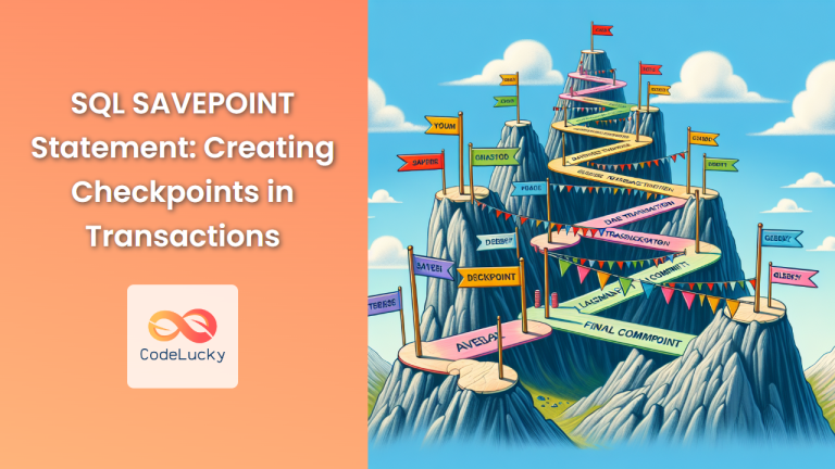 SQL ROLLBACK Statement: Undoing Changes in Transactions - CodeLucky