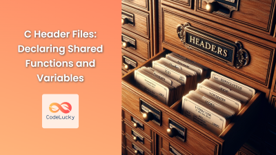 C Header Files: Declaring Shared Functions and Variables - CodeLucky