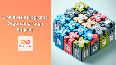 C Multi-File Programs: Organizing Large Projects - CodeLucky