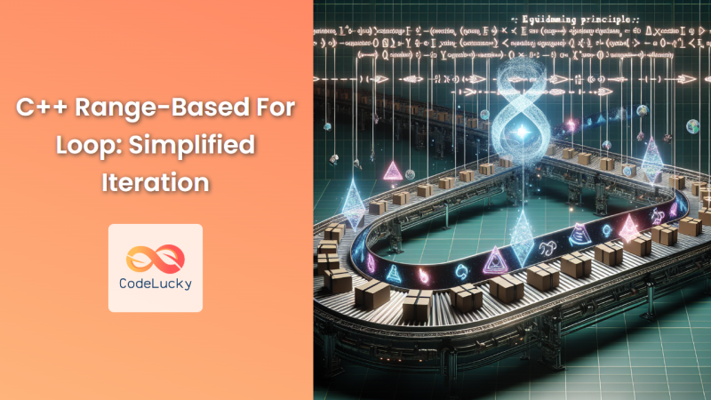 C++ Range-Based For Loop: Simplified Iteration - CodeLucky