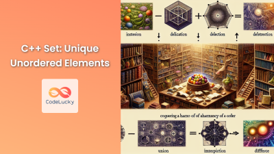 C++ Map: Key-Value Pairs - CodeLucky