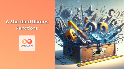 C Character Handling: Functions - CodeLucky