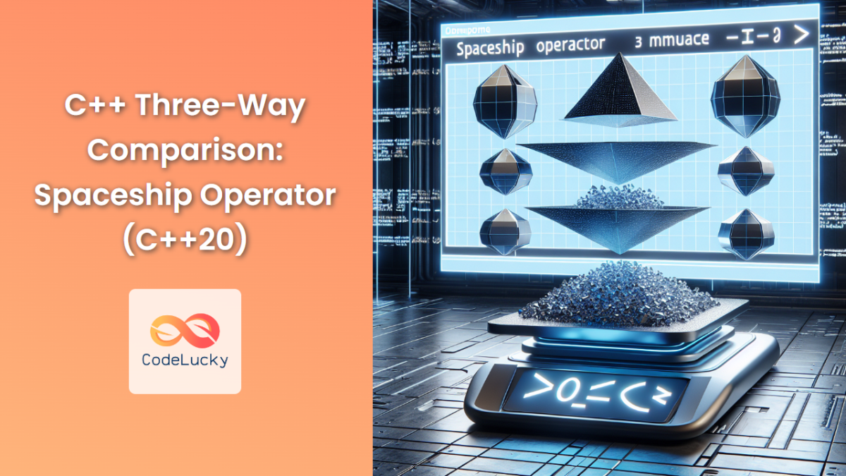 C++ Three-Way Comparison: Spaceship Operator (C++20) - CodeLucky