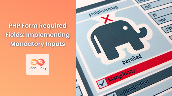 PHP Form Required Fields: Implementing Mandatory Inputs - CodeLucky