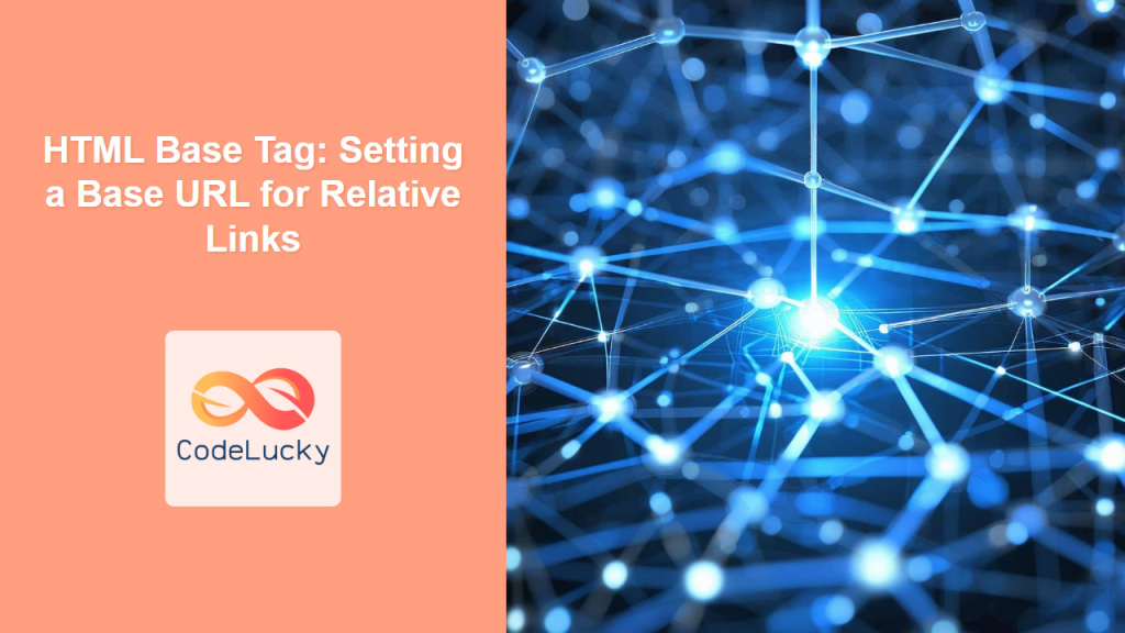 HTML Base href Property: Base URL - CodeLucky