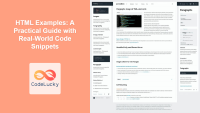 HTML Examples: A Practical Guide with Real-World Code Snippets - CodeLucky