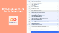HTML Section Tag: Structuring Content Effectively - CodeLucky