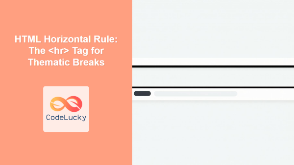 HTML Line Break: The ` ` Tag - CodeLucky