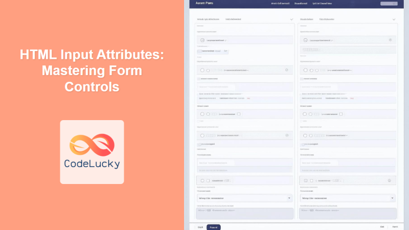 HTML Form Elements: A Comprehensive Guide - CodeLucky