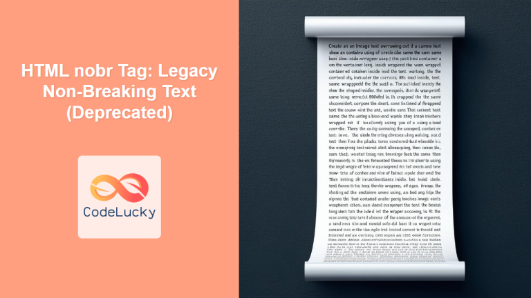 HTML Center Tag: Understanding and Alternatives to the Deprecated Center Element - CodeLucky