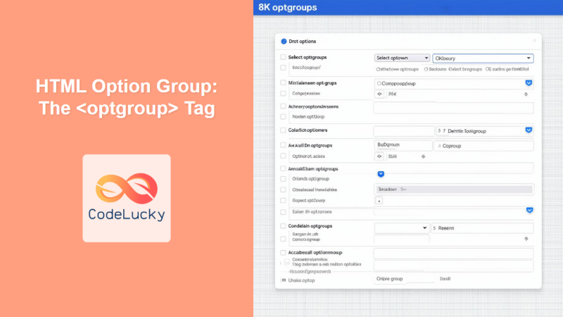 HTML Fieldset: Grouping Form Controls - CodeLucky
