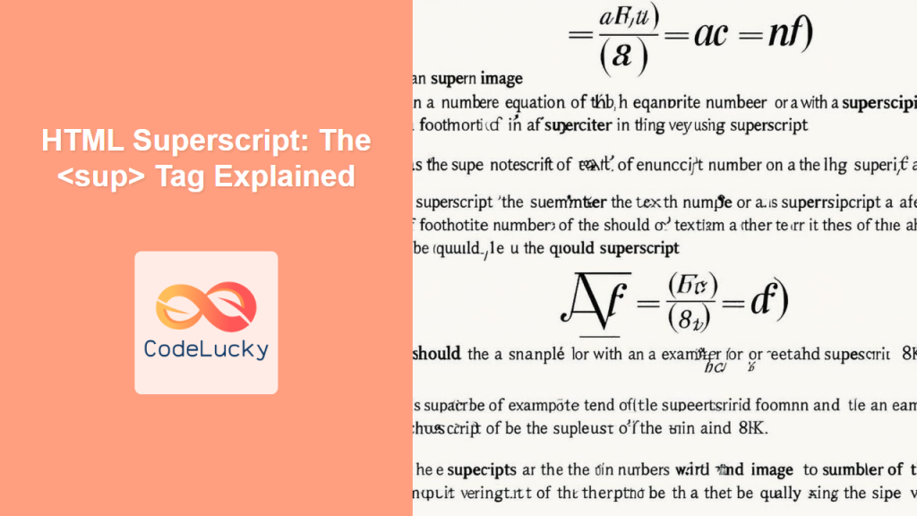 HTML Ordered Lists: The ` ` Tag Explained - CodeLucky