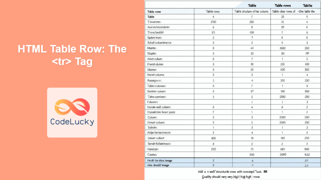 HTML Table Header: The Tag Explained - CodeLucky
