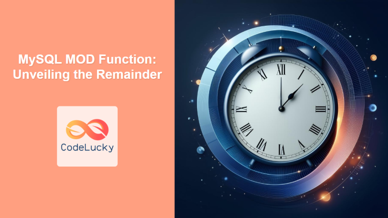 Excel Mod Function Master Remainder Calculations With Formula Examples Codelucky