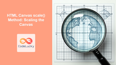 HTML Canvas scale() Method: Scaling the Canvas - CodeLucky