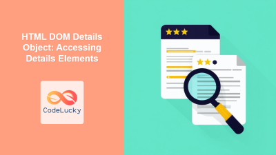 HTML Details open Property: Show or Hide Details Content - CodeLucky