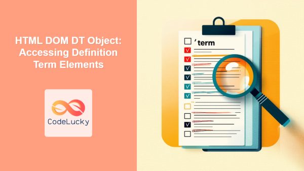 HTML DOM Summary Object: Accessing Details Summary Elements - CodeLucky