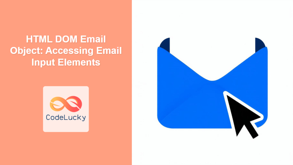 HTML Email pattern Property: Email Input Pattern - CodeLucky