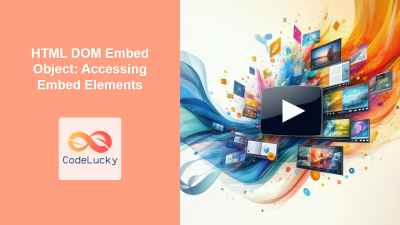 HTML Embed: Embedding External Content & Applications - CodeLucky