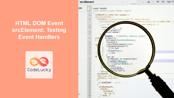 JavaScript Event target Property: Event Target Element - CodeLucky