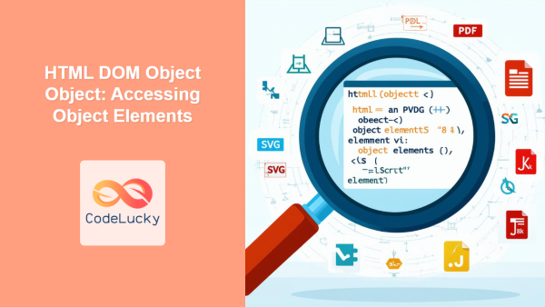 HTML DOM Image Object: Accessing Image Elements - CodeLucky