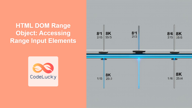 HTML Range value Property: Range Input Value - CodeLucky