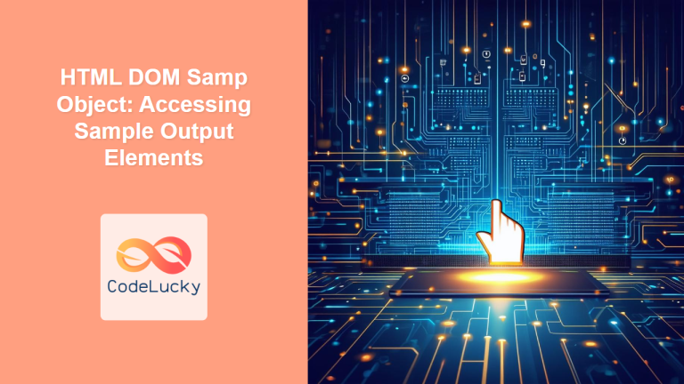 HTML Computercode: Displaying Code with kbd, samp, pre, code, and var Tags - CodeLucky