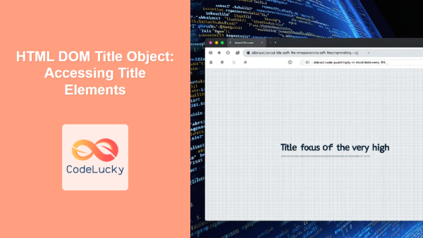 HTML Page Titles: The Definitive Guide for SEO and User Experience ...