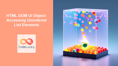 HTML Unordered Lists: The ` ` Tag Explained - CodeLucky