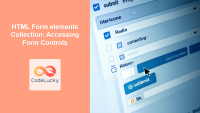 HTML Document forms Collection: Accessing Form Elements - CodeLucky