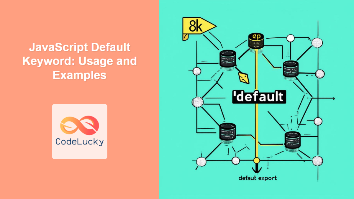 JavaScript Default Keyword: Usage and Examples - CodeLucky