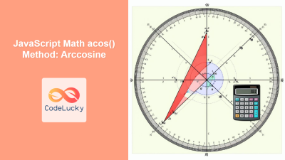 JavaScript Math atan2() Method: Arctangent of a Quotient - CodeLucky