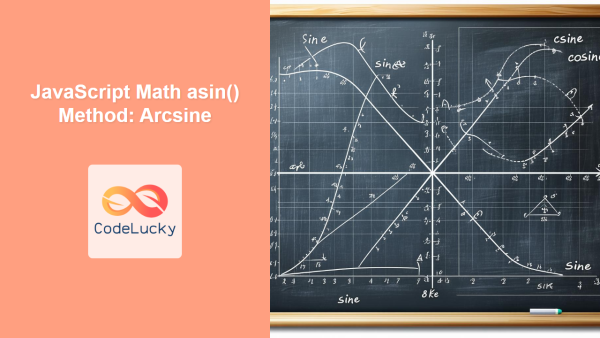 JavaScript Math cos() Method: Cosine Explained - CodeLucky
