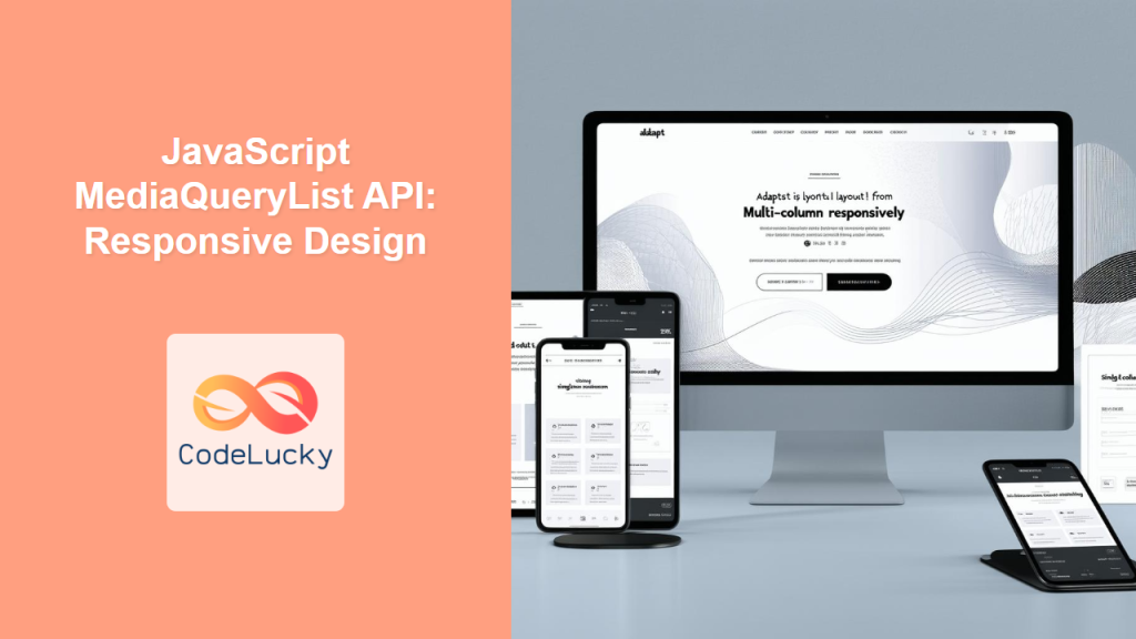JavaScript Window matchMedia() Method: Matching Media Queries - CodeLucky