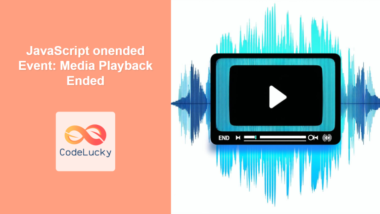 HTML Video pause() Method: Pausing Video Playback - CodeLucky