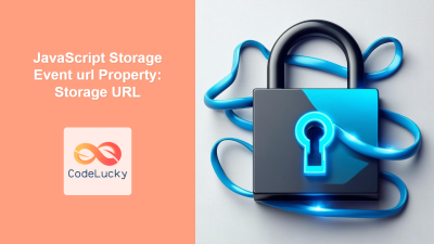 JavaScript Storage setItem() Method: Setting Storage Item - CodeLucky