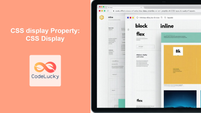 CSS Display Property: Complete Guide to Block, Inline, and Inline-Block Elements - CodeLucky