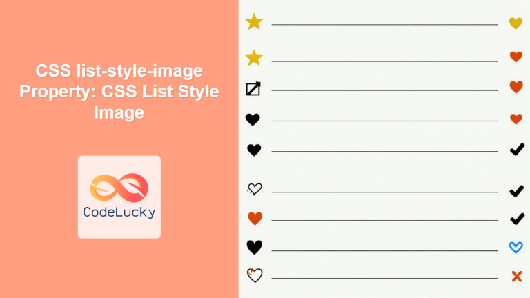CSS list-style Property: CSS List Style - CodeLucky