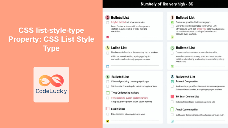CSS List-Style-Image: Complete Guide to Custom List Markers with Images - CodeLucky