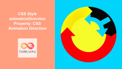 CSS Style animationDirection Property: CSS Animation Direction - CodeLucky