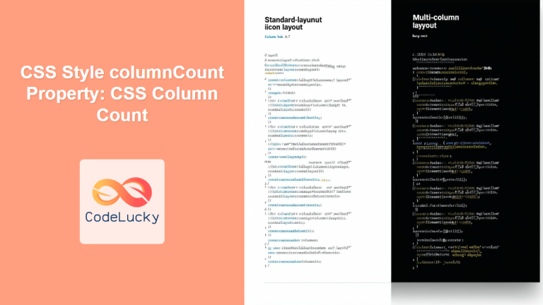 Css Style Columngap Property Css Column Gap Codelucky