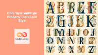 CSS Font-Style: Complete Guide to Italic, Oblique and Normal Text ...