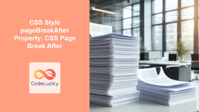CSS Style pageBreakInside Property: CSS Page Break Inside - CodeLucky