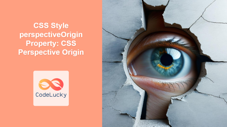 CSS Perspective Property: Master 3D Depth and Transform Effects - CodeLucky