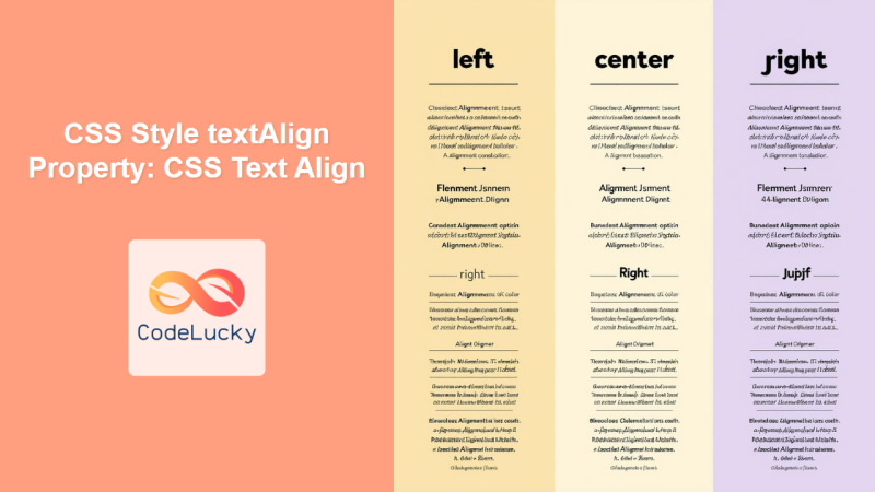 CSS Text-Align: Complete Guide to Left, Right, Center and Justify Text Alignment - CodeLucky