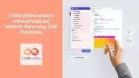CSSStyleDeclaration setProperty() Method: Setting CSS Properties - CodeLucky