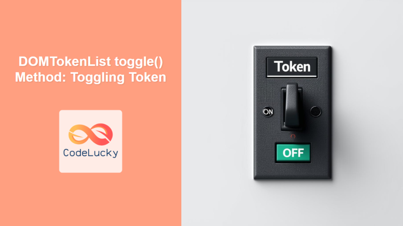 Html Element Classlist Property Element Class List Codelucky