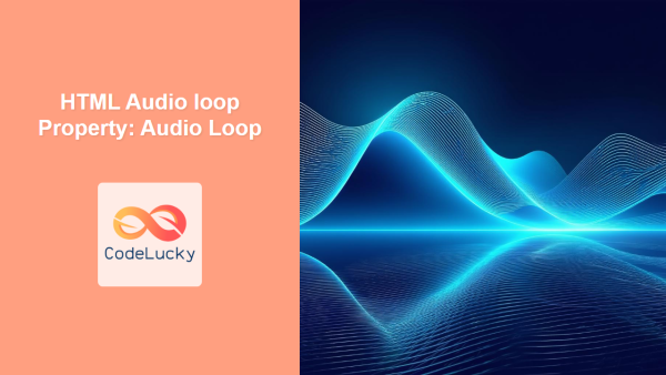 HTML Audio controls Property: Audio Controls - CodeLucky